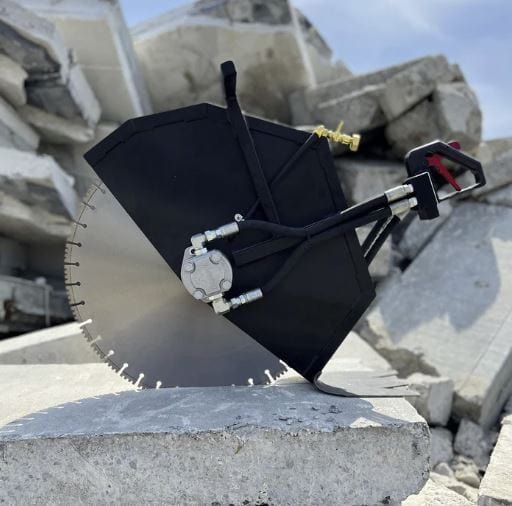 ACG Saws Hydraulic Concrete Hand Saw - Black Edition – Ace Cutting