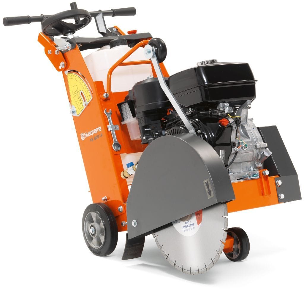 Husqvarna FS400 Concrete Walk Behind Saw Push – Ace Cutting